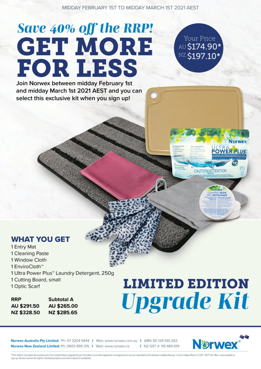 Join Norwex FREE in New Zealand and Australia! – Sustainable Suburbia